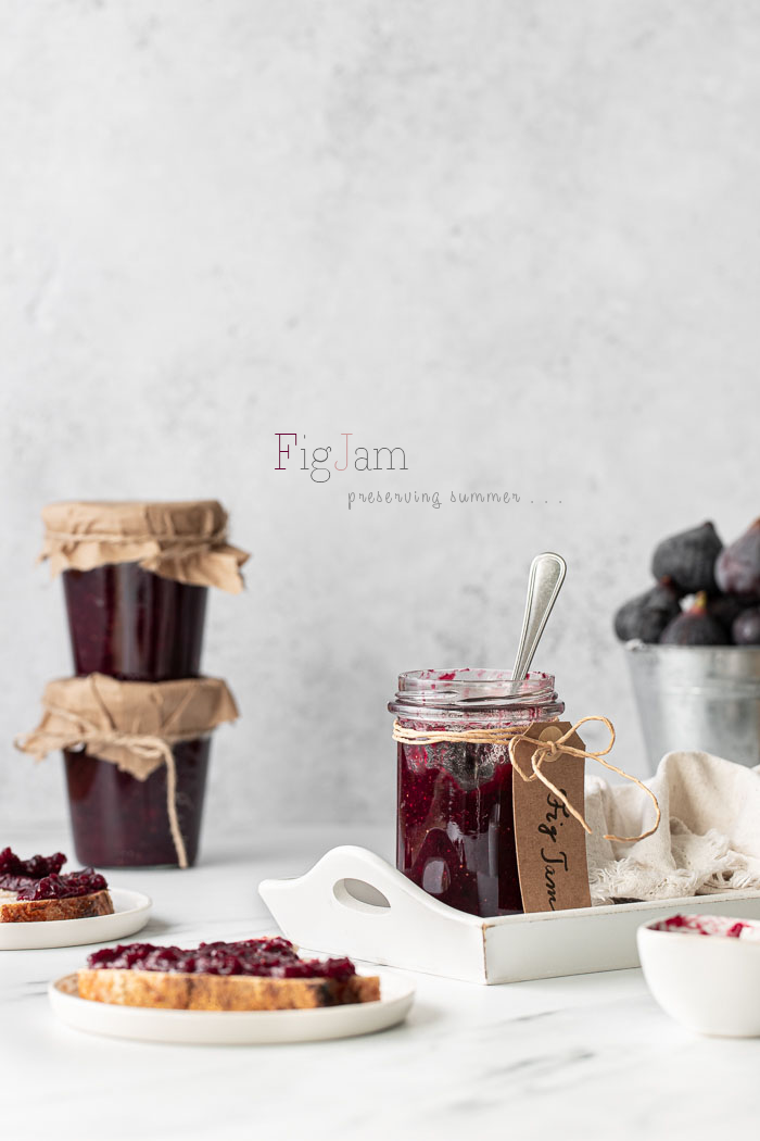 Homemade fig jam - Adventures in FoodieLand